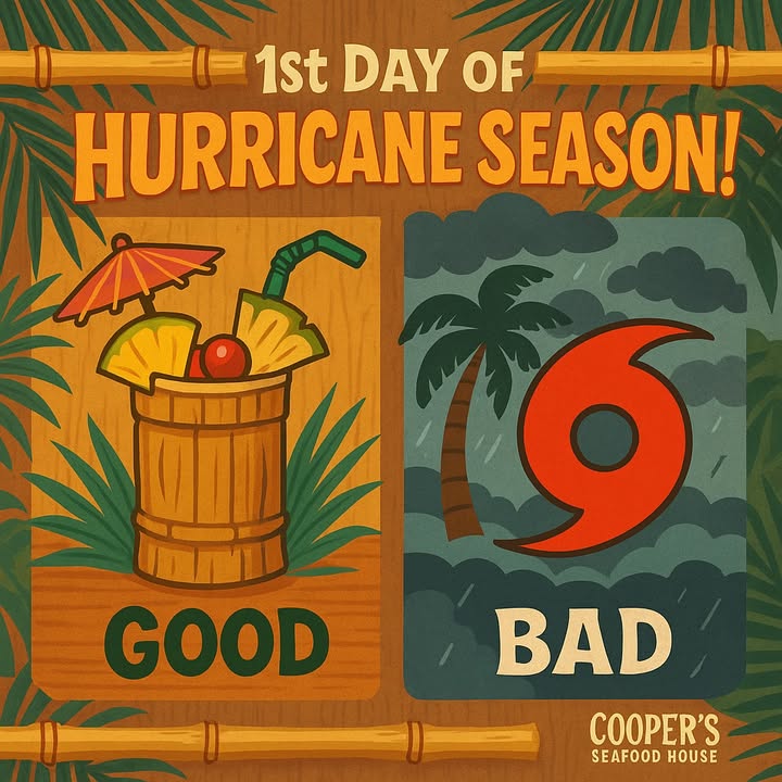 1st Day of Hurricane Season! One of these hurricanes br... - Coopers ...